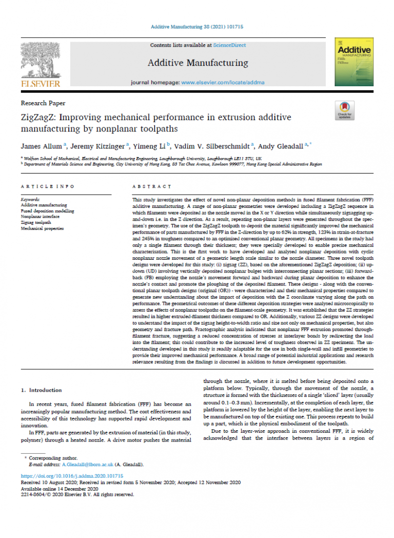 Applications & Research – FullControl GCODE Designer