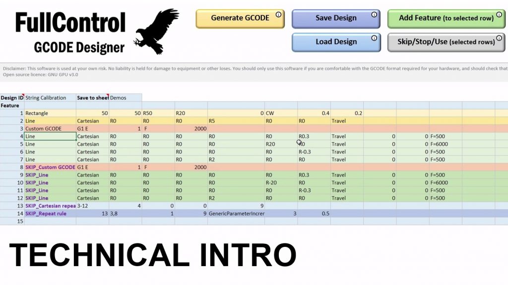 Tutorials – FullControl GCODE Designer